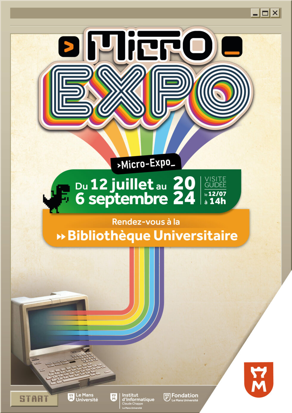 Les débuts de l'informatique grâce à la >MicroExpo_ à la BU du Mans ...